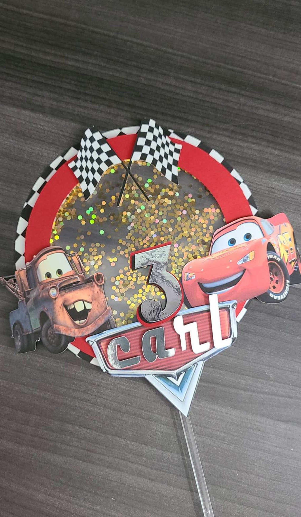 Cake topper cars | Etsy