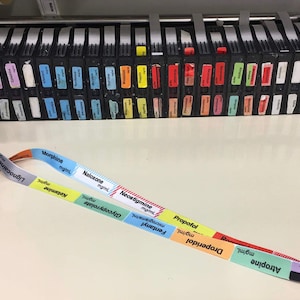 2 Pack Anaesthetic Lanyards Medical Drug Labels Critical Care - Etsy