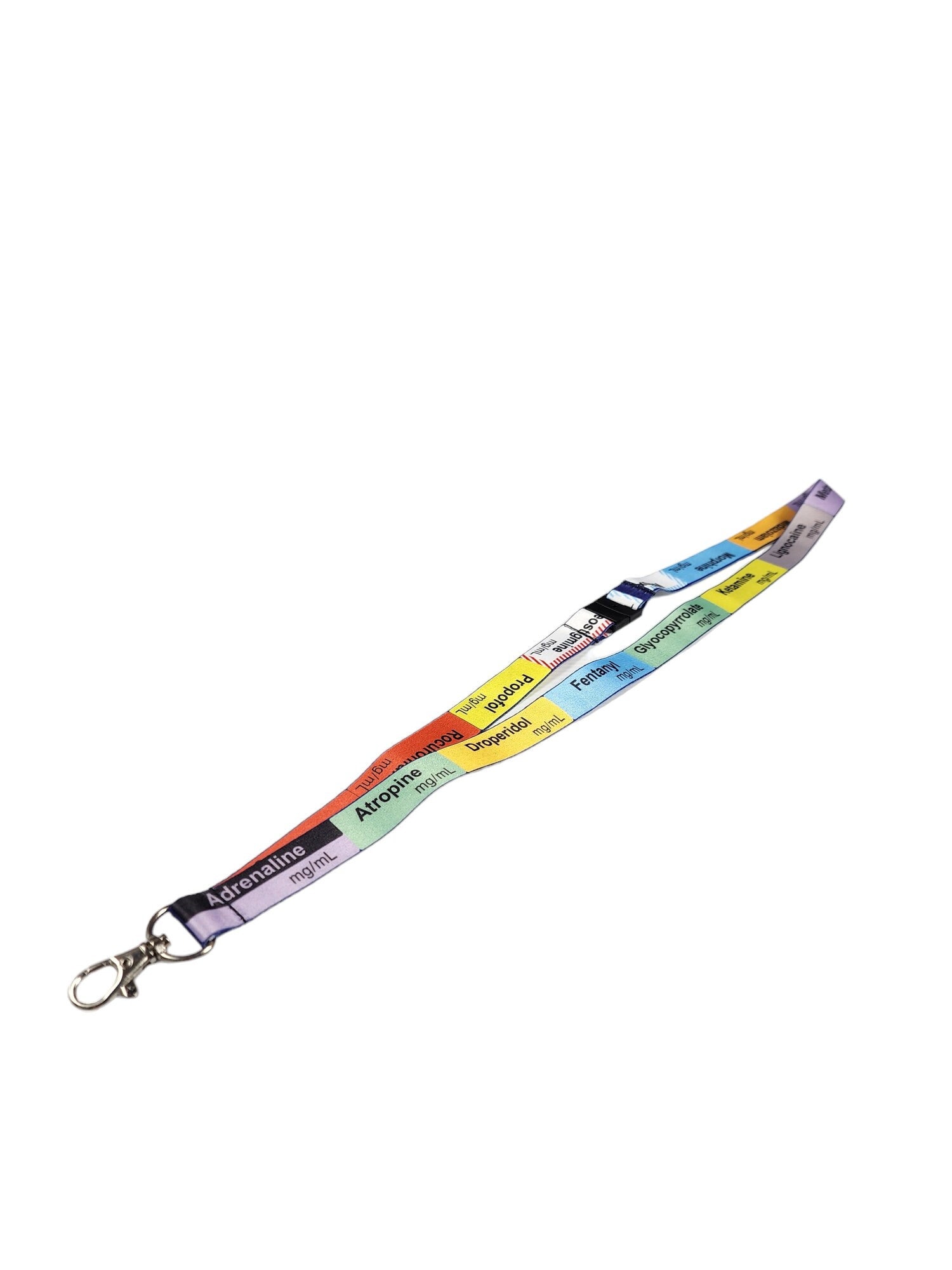 10 Pack Anaesthetic Lanyards Medical Drug Labels Critical Care - Etsy