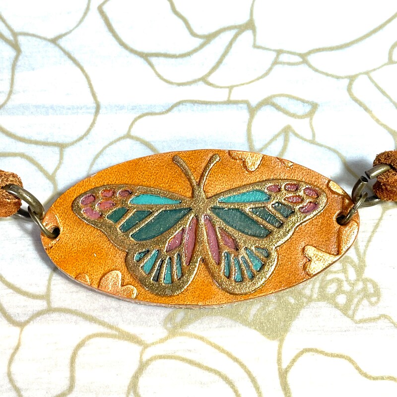 Leather Butterfly - Etsy
