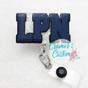 Custom LPN Badge Reel - Etsy