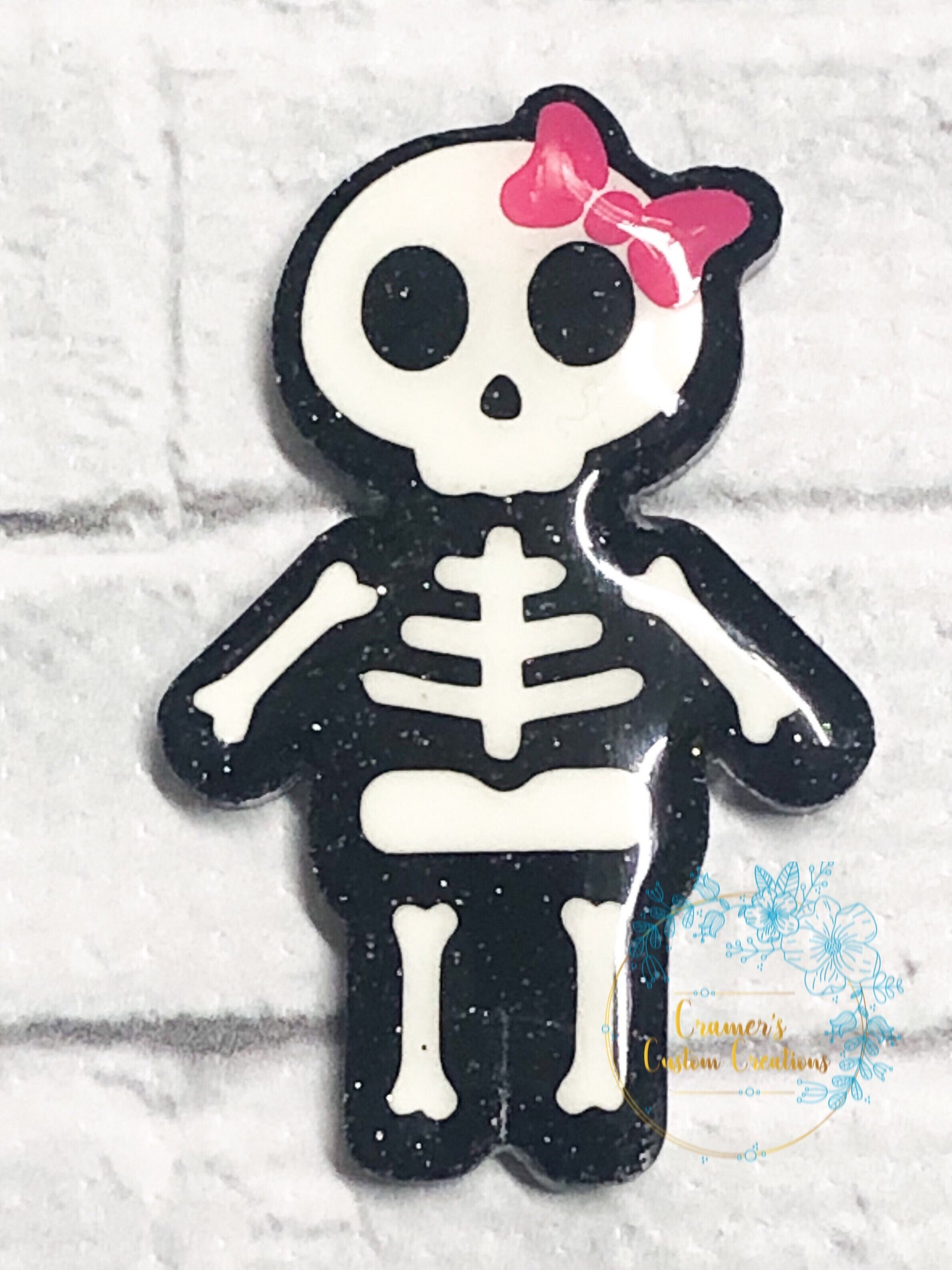 Custom Skeleton Badge Reel - Etsy