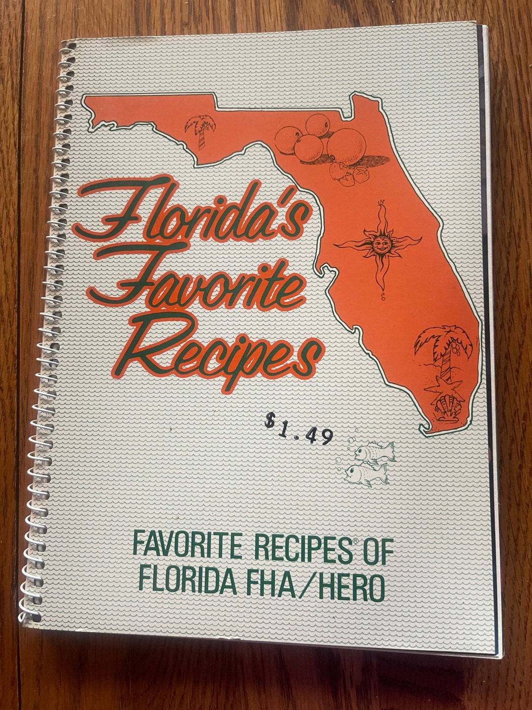 Florida’s Favorite Recipes 1983 Vintage Fundraising Cookbook FHA HERO ...