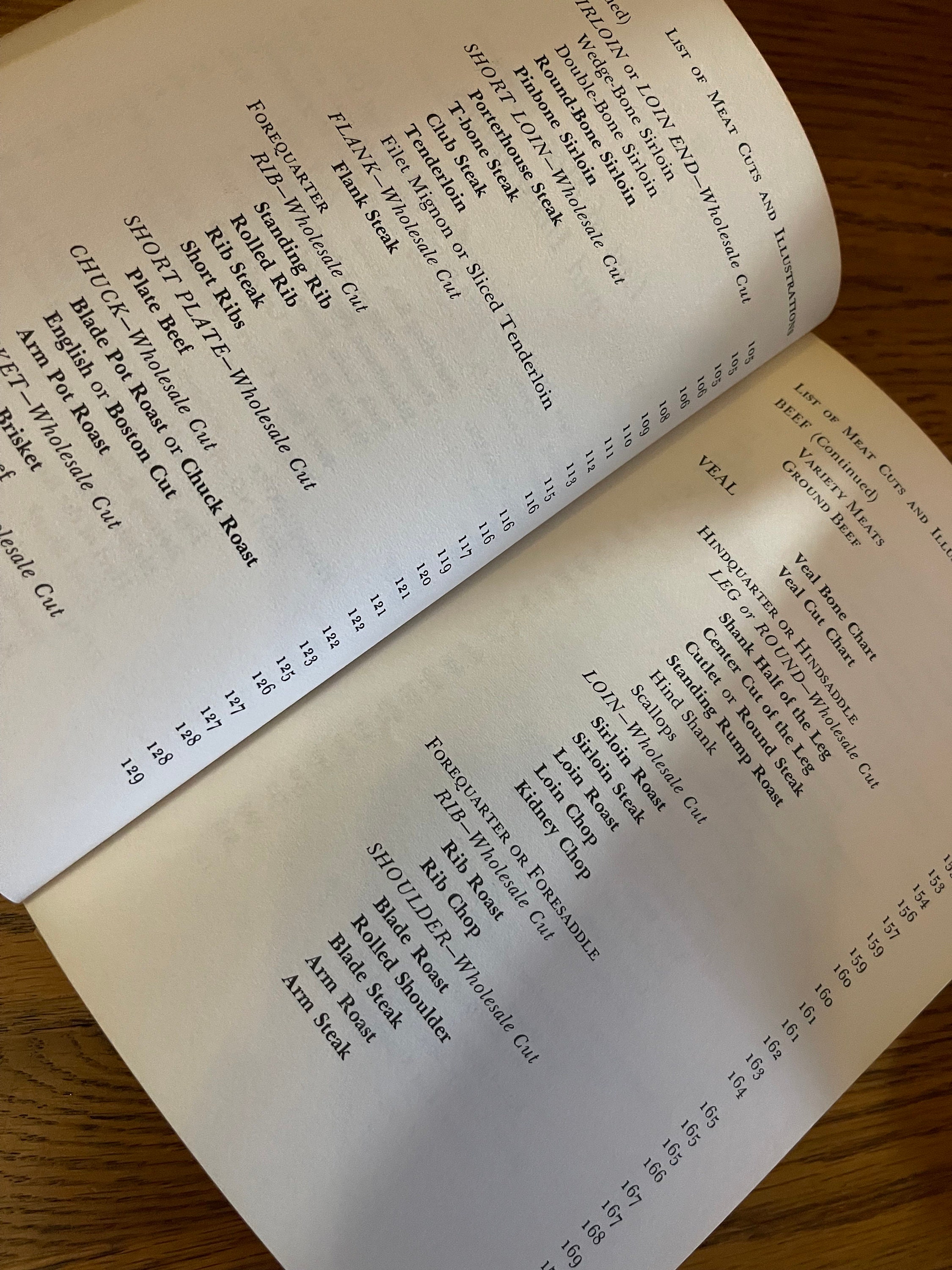 1965 the Complete Book of Meat Cookbook Recipes Charts Drawings Phyllis ...