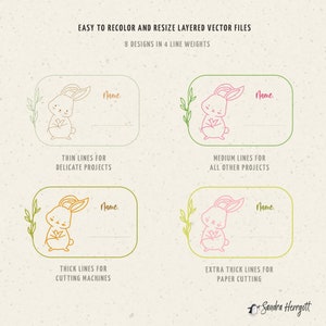 Forest Animal Plotter File Svg Png Jpg Pdf Baby Fox Cricut Bear ...