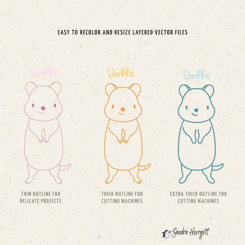 Australian Animal Plotter File Svg Dxf Png Jpg Cute Aussi Baby Possum ...