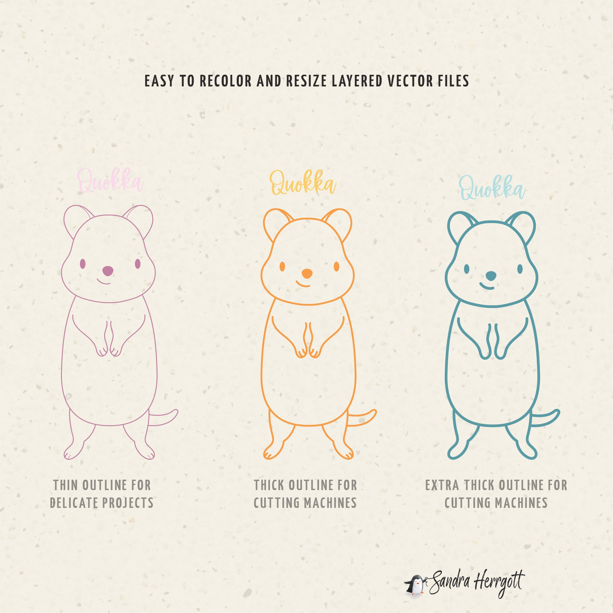 Australian Animal Plotter File Svg Dxf Png Jpg Cute Aussi Baby Possum ...