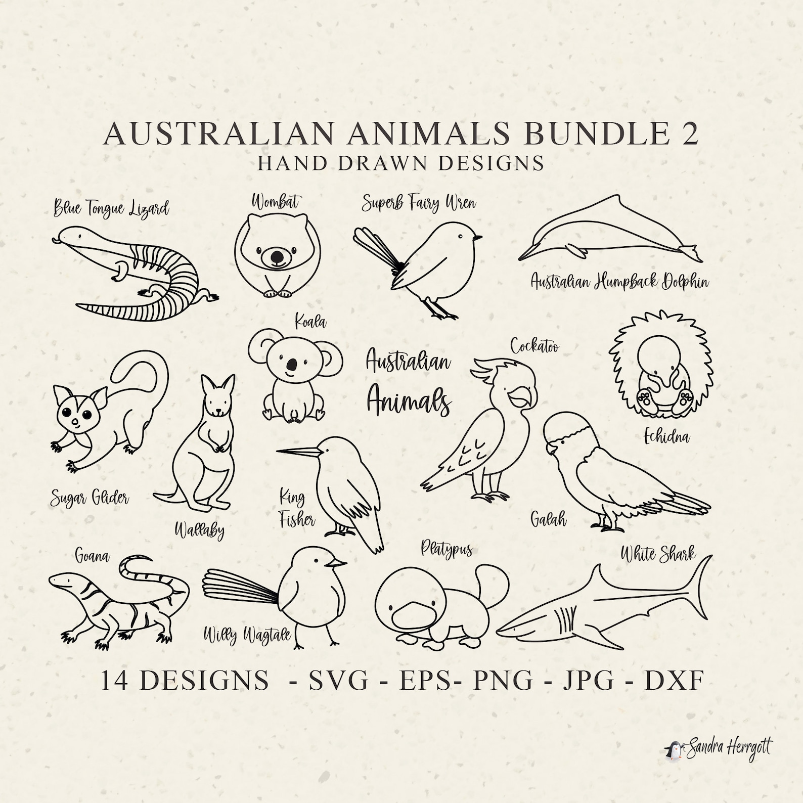 Australian Animal Plotter File Svg Dxf Png Jpg Cute Aussi Baby - Etsy