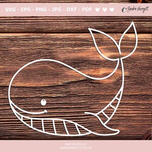 Orca Plotter File Svg Dxf Png Eps Jpg Pdf Cute Cricut Baby Animal ...