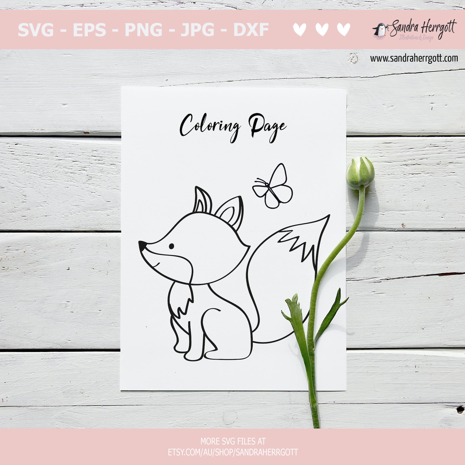 Little Fox Svg Bundle, Fox Svg, Forest Animal Svg, Fox Cricut, Fox ...