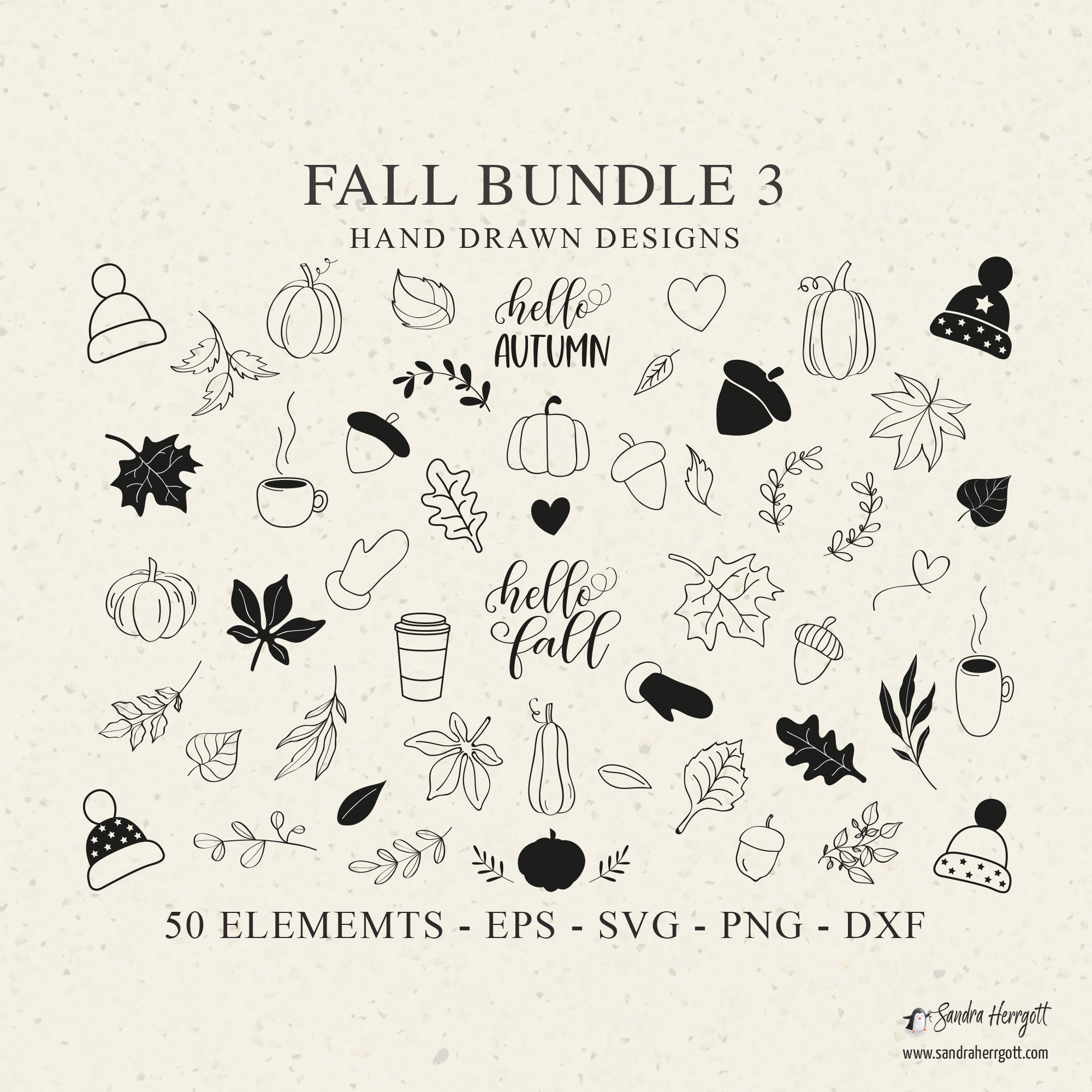 Digital Drawing & Illustration Fall SVG png svg Autumn Decal Files dxf ...