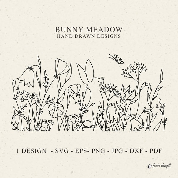 Whimsical Rabbit - Etsy