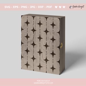 Star Dotted Line Seamless Pattern Svg Plotter File Dxf Png Eps Jpg ...