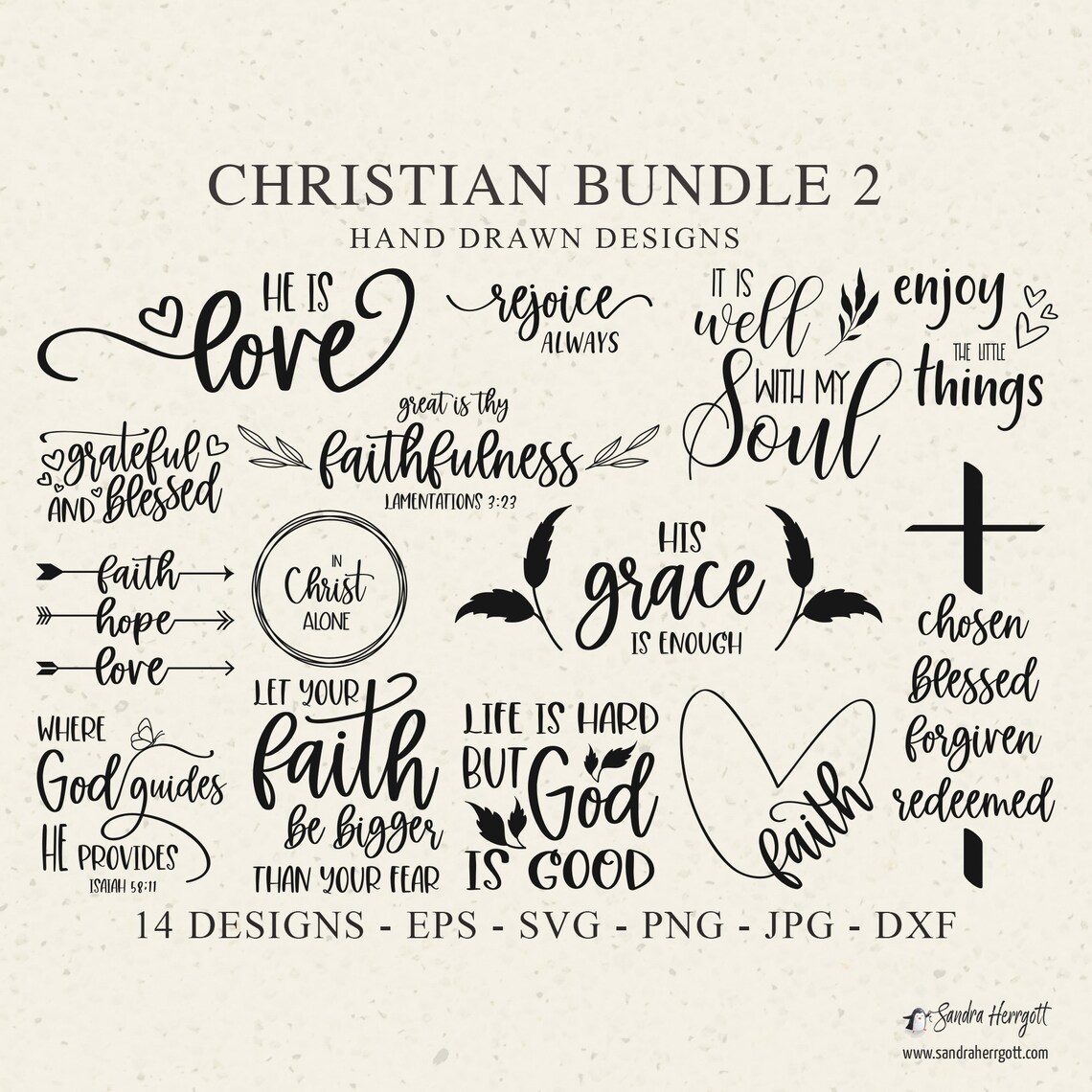 Christian Svg Bundle Scripture Svg Set Bible Verse Clipart - Etsy