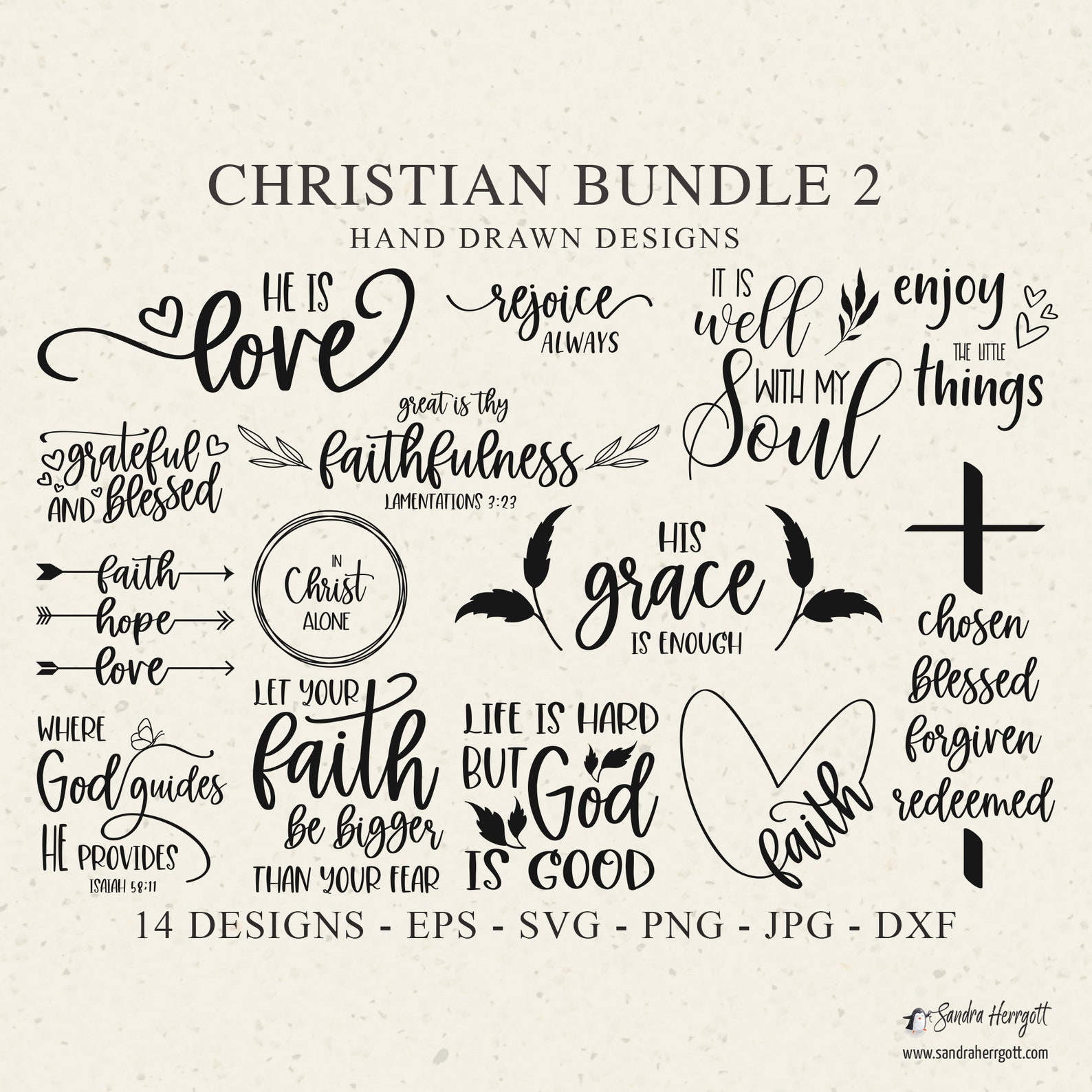 Christian Svg Bundle Scripture Svg Set Bible Verse Clipart - Etsy