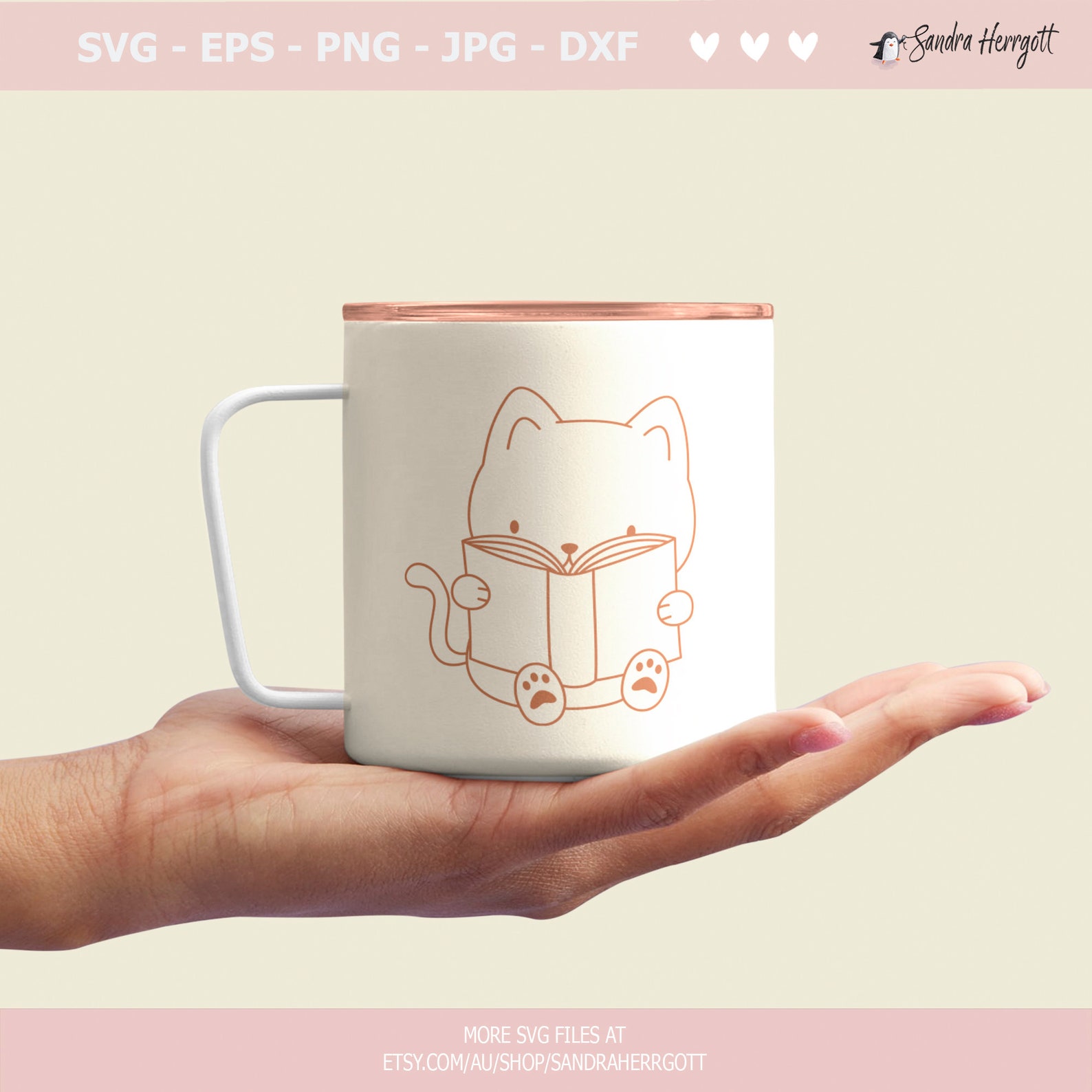 Animal Reading Plotter File Svg Dxf Png Eps Jpg Koala Bear Monkey Cat ...