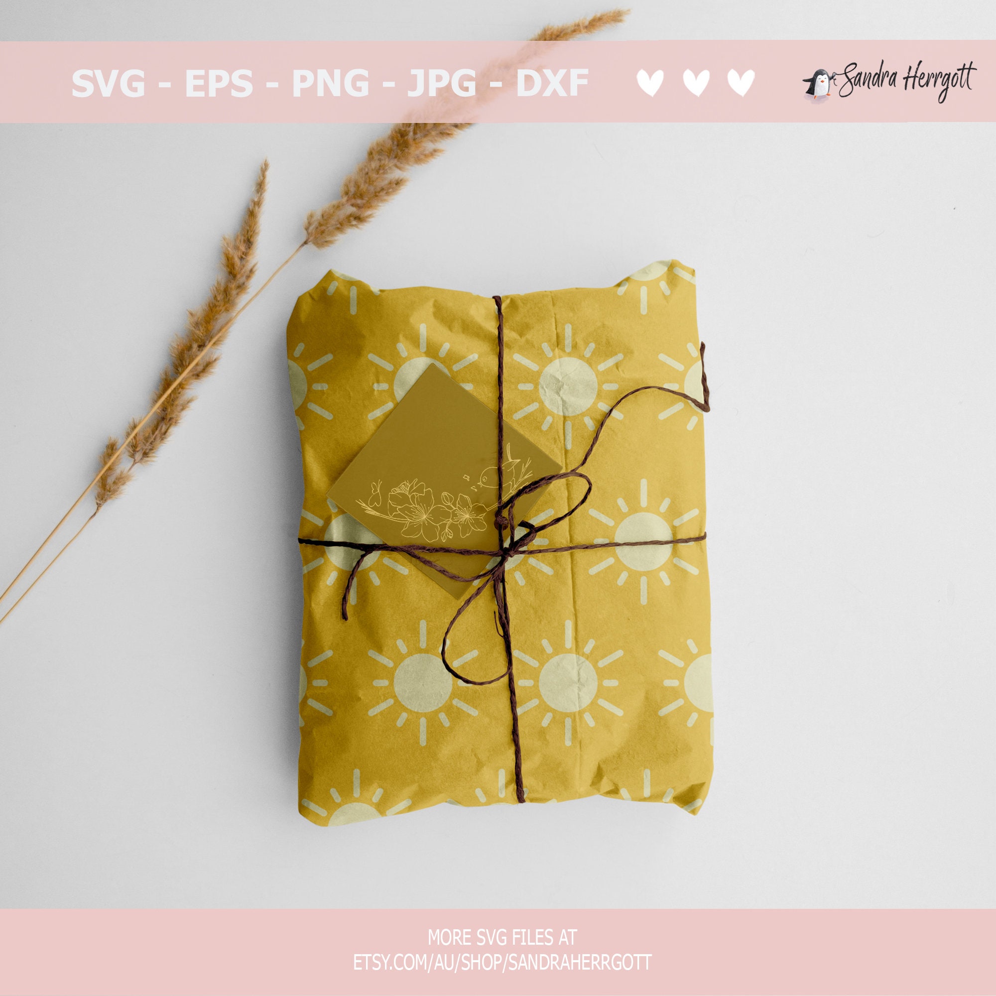 Sun Seamless Pattern SVG DXF PNG Eps Jpg Celestial Cricut - Etsy