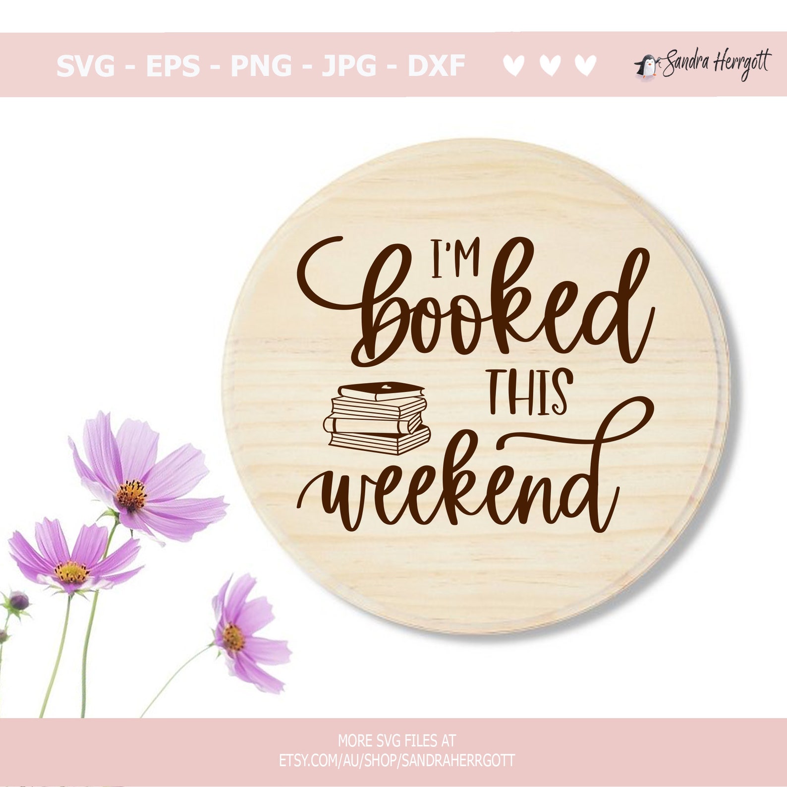 Reading Lover Plotter File SVG DXF PNG Book Cricut Silhouette Download ...