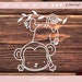 Monkey Plotter File Svg Dxf Png Jpg Pdf Eps Safari Cricut Baby Animal ...