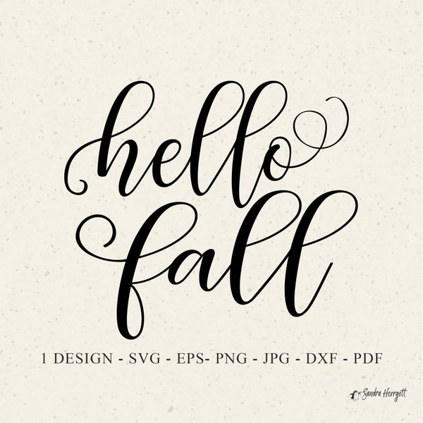 Hello Stencil - Etsy