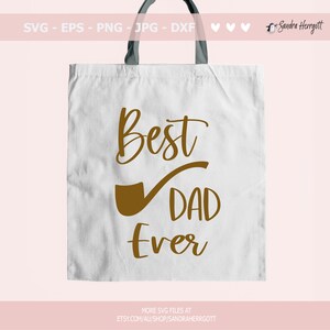 Father's Day Svg Bundle Best Dad Ever Cricut Banner - Etsy