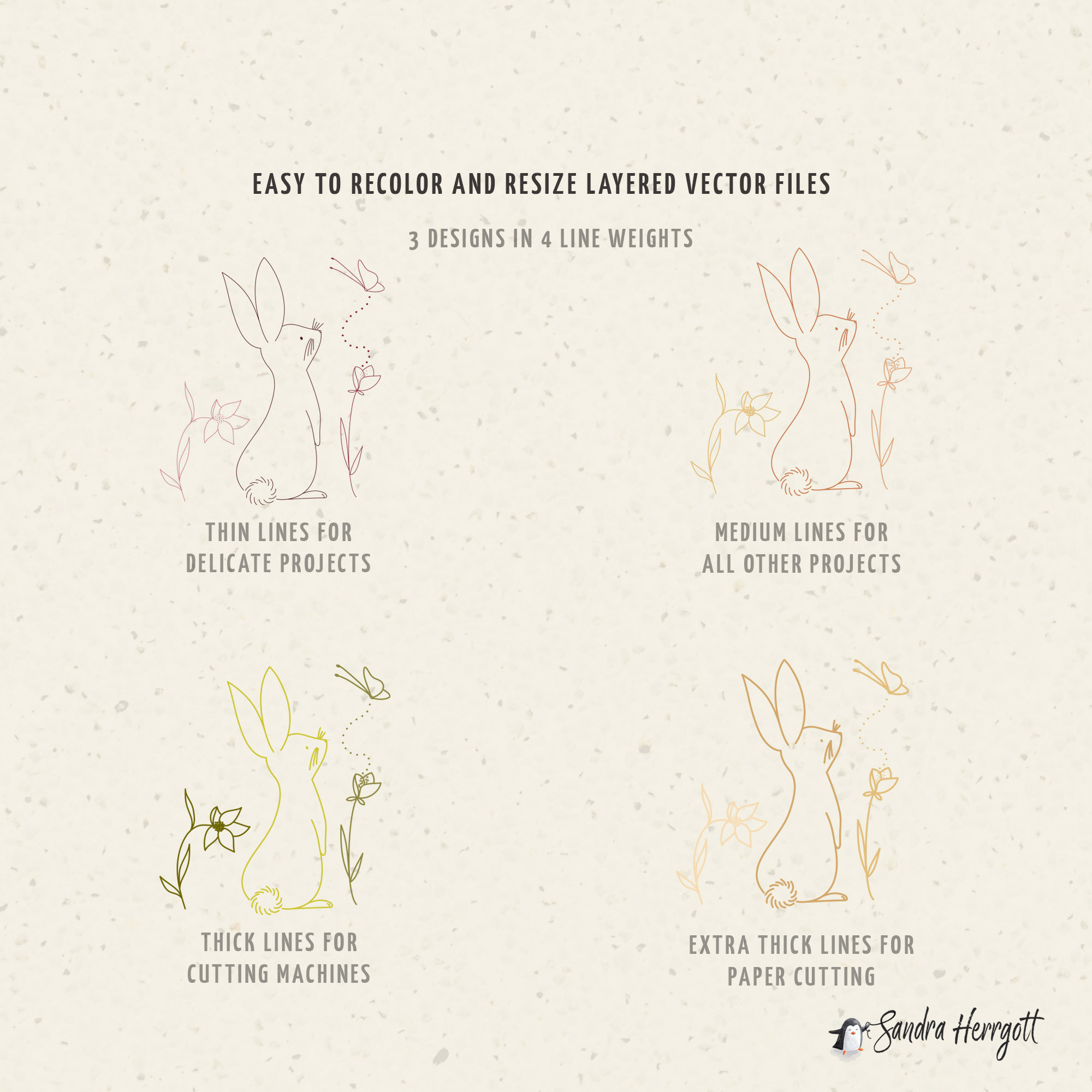 Bunny Plotter File Svg Dxf Eps Png Jpg Pdf Baby Animal Cricut - Etsy