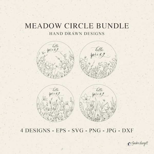 Wildflower Meadow Sign - Etsy