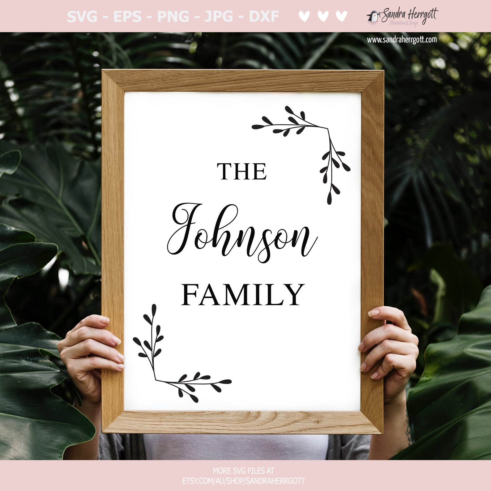 Botanical Corner Svg Bundle, Decorative Natural Leaf Corner Svg ...