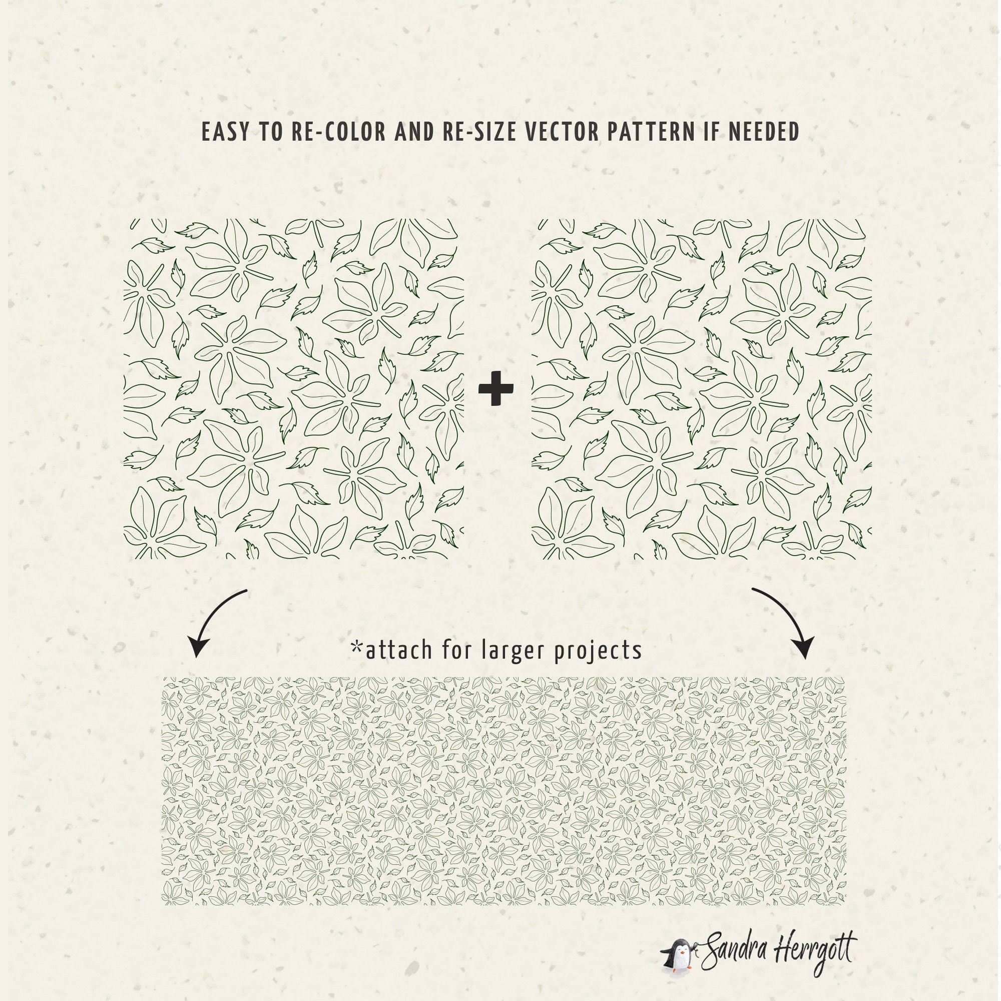 Maple Leaf Pattern Svg Dxf Png Eps Jpg Fall Cricut Autumn - Etsy