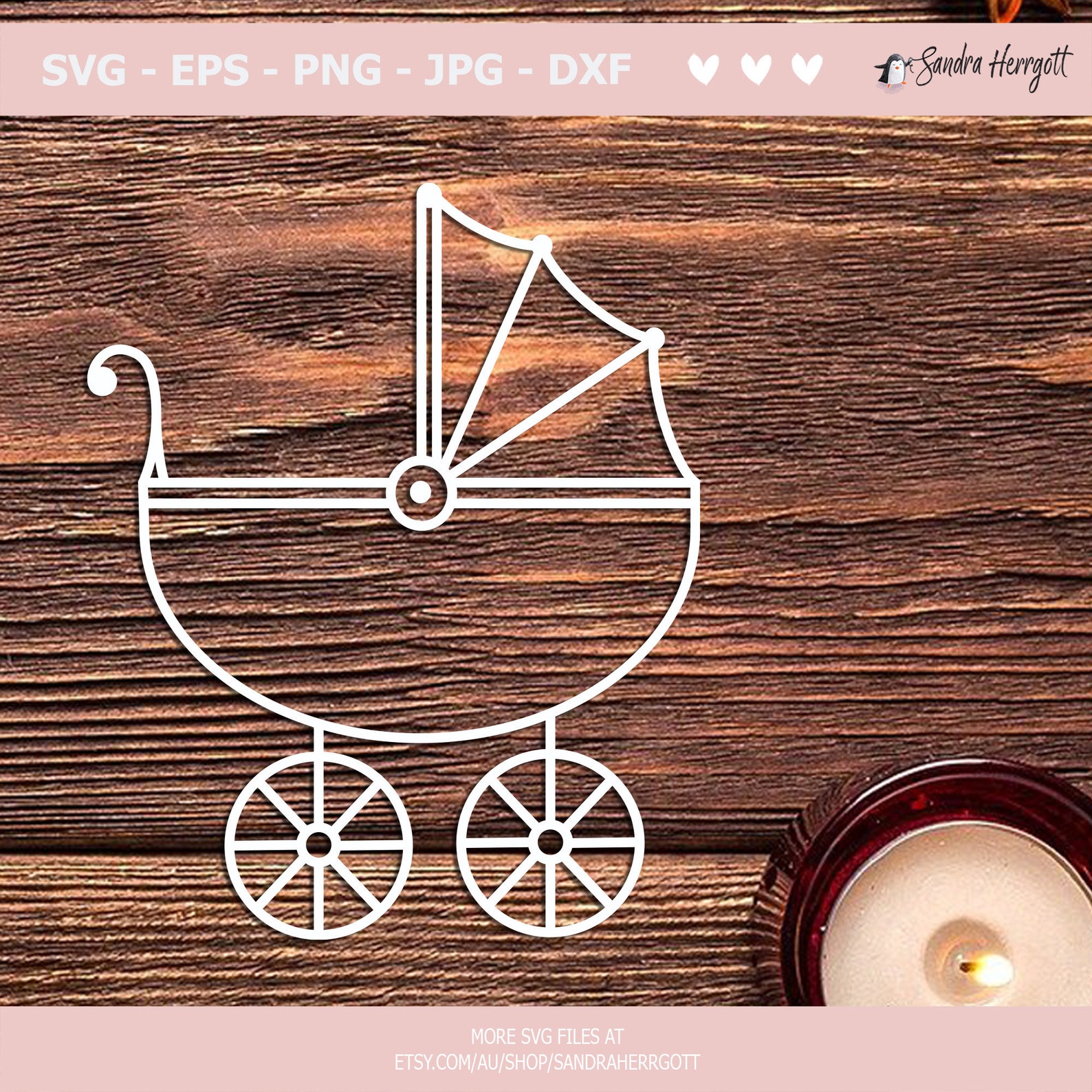 Pram Plotter File Svg Dxf Png Motherhood Cricut Baby Shower - Etsy