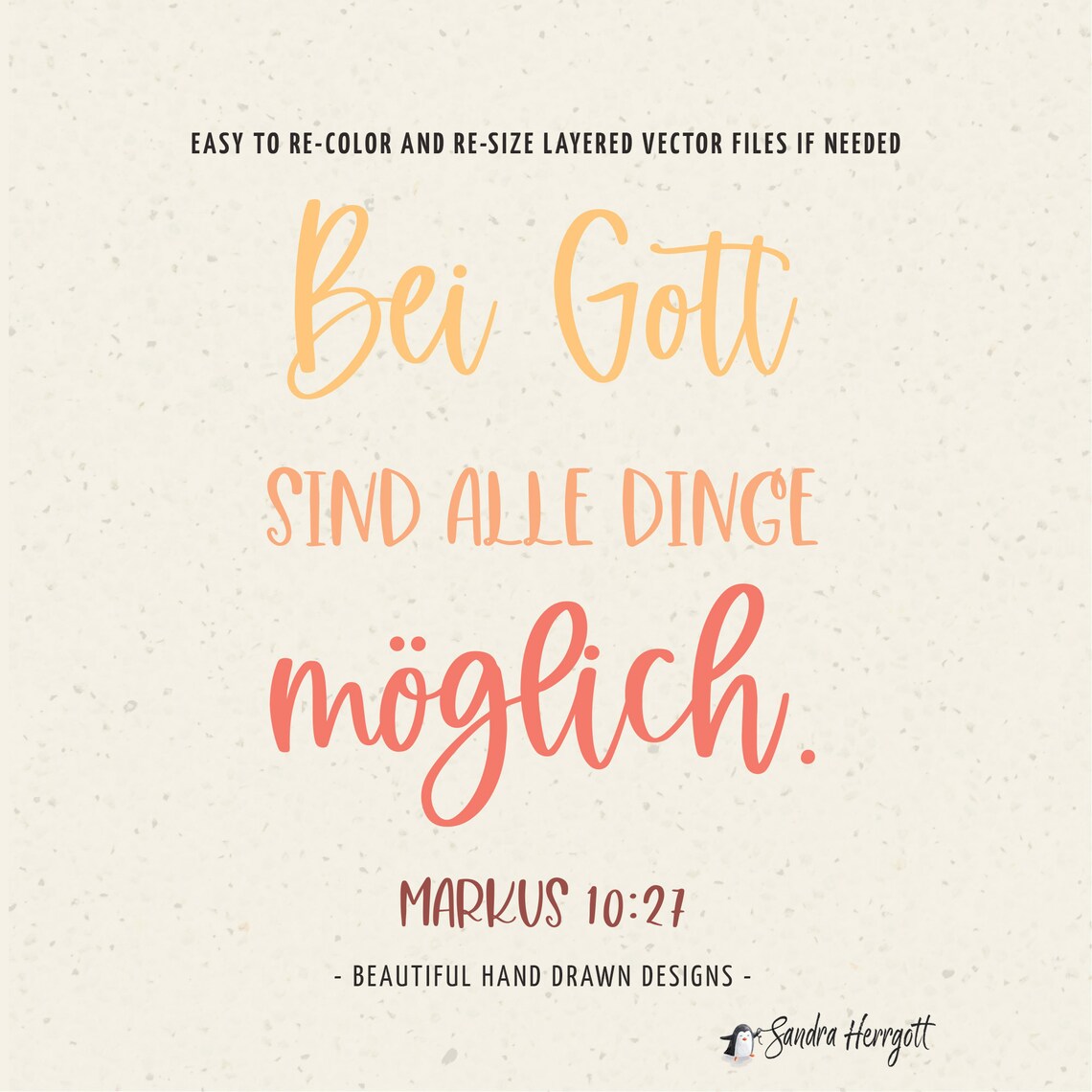 German Bible Verse Plotter File SVG DXF PNG Scripture Hope - Etsy Canada