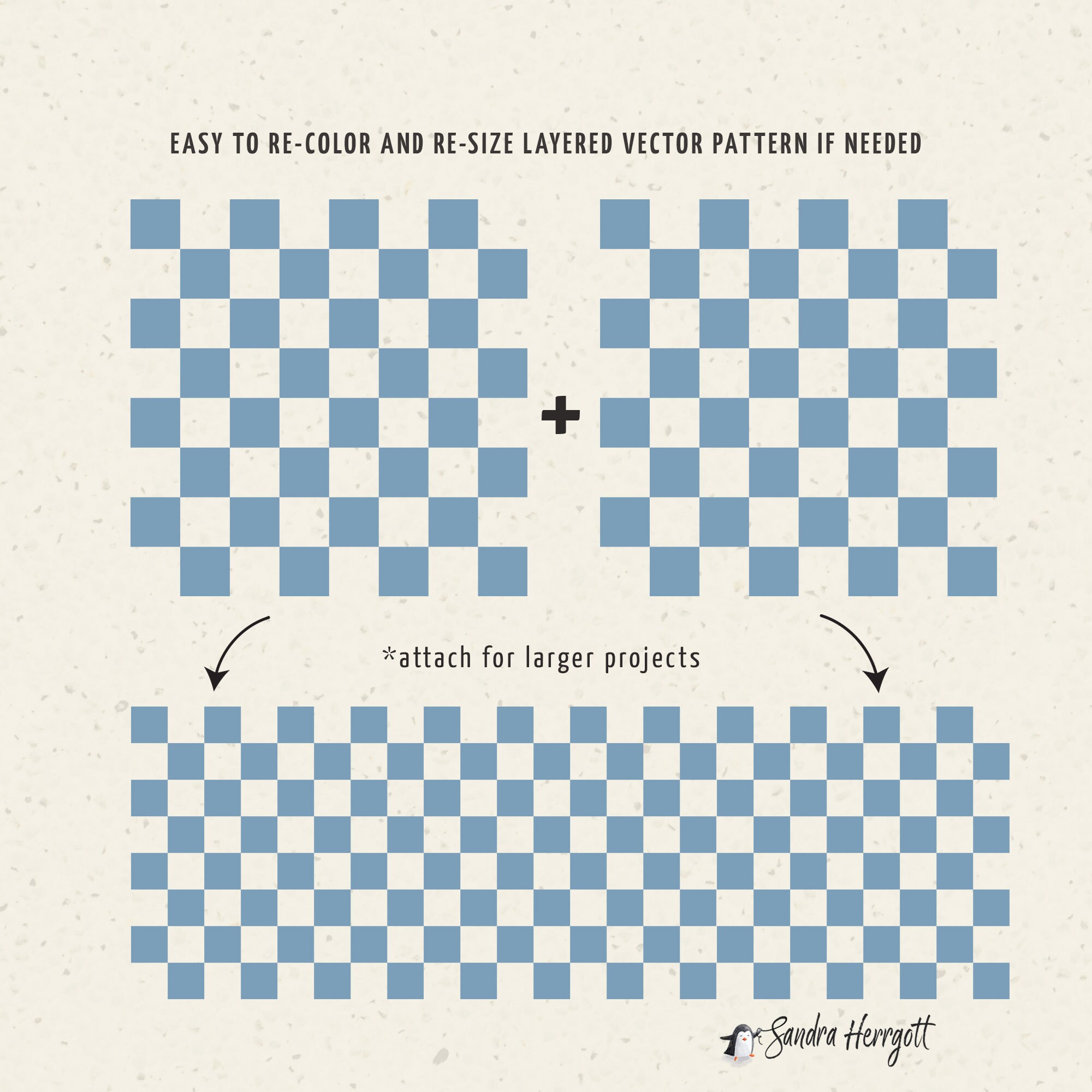 Checkered Seamless Pattern Svg Dxf Png Eps Jpg Cricut Background ...