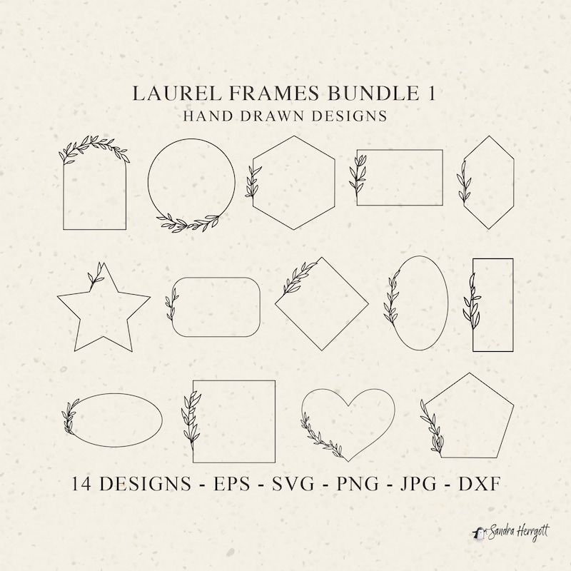 Plotterdatei runder rahmen - Etsy.de