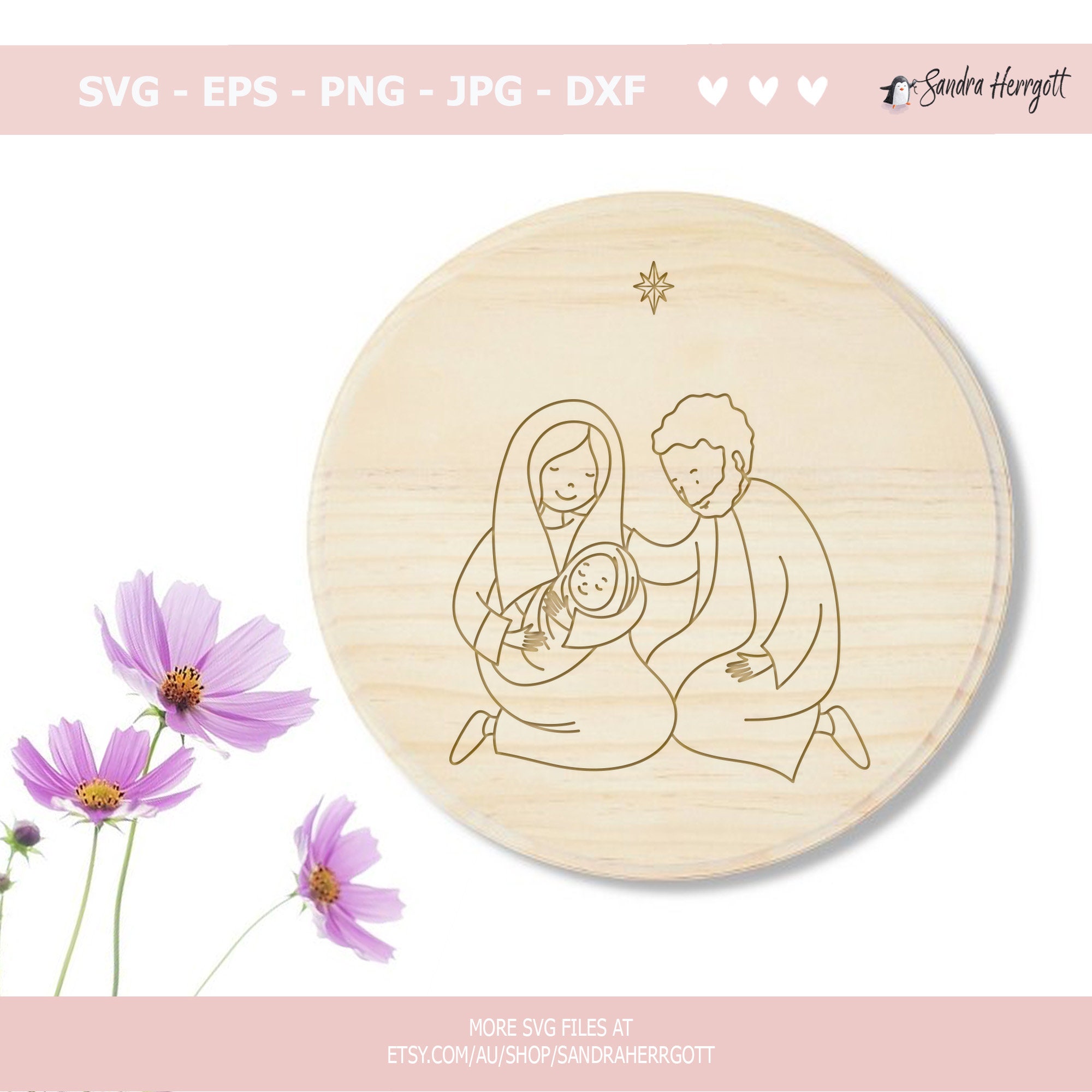 Krippe Plotterdatei Plotterdatei Svg Dxf Png Eps Jpg - Etsy Schweiz