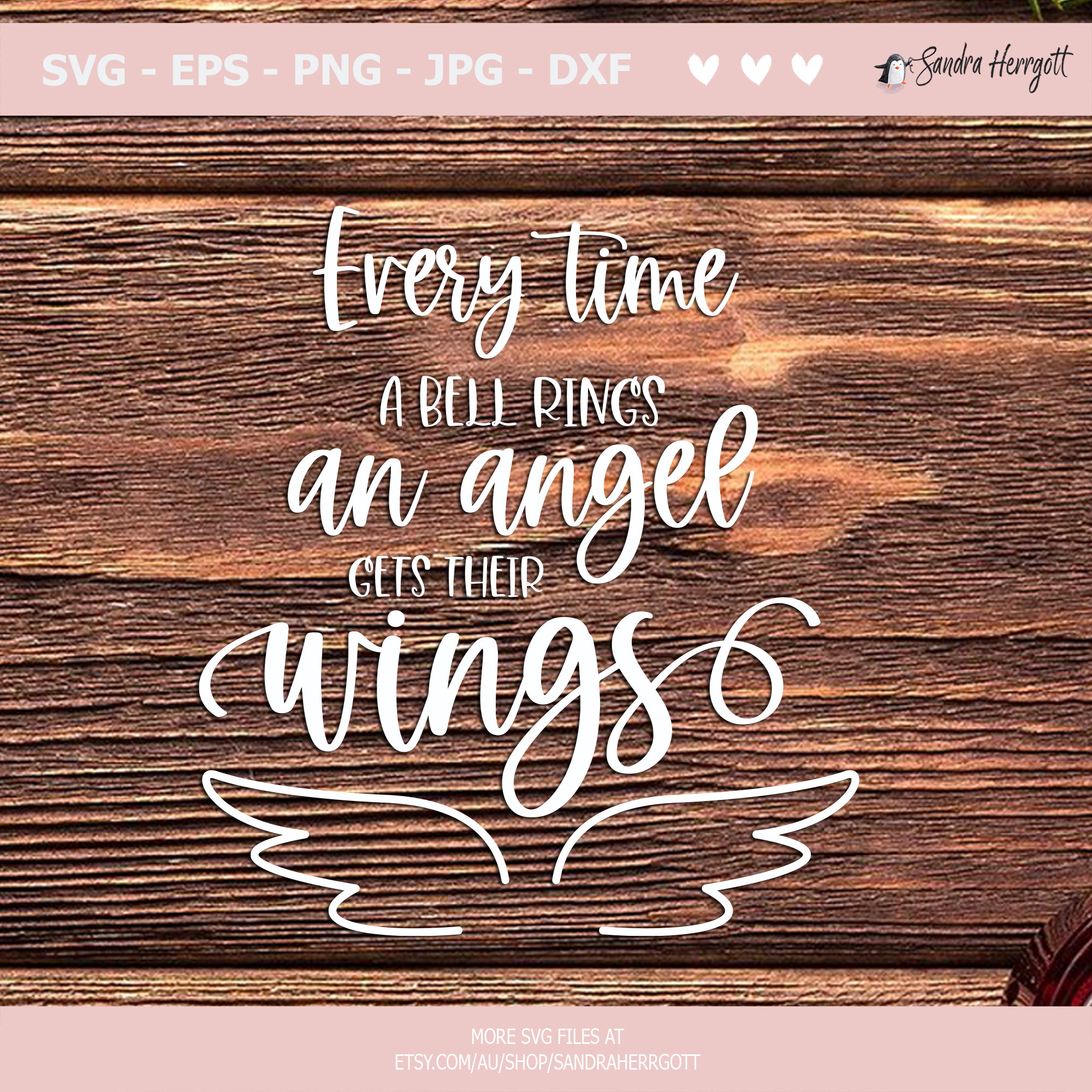 Angel Quote Plotter Files Svg Dxf Png Eps Jpg Butterfly Cricut - Etsy