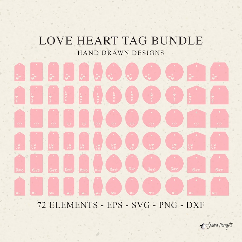 Heart Gift Tags - 60+ Gift Ideas for 2025