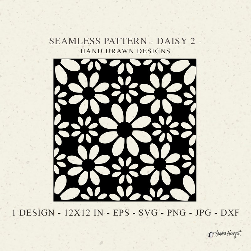 Daisy Wallpaper Clipart - Etsy