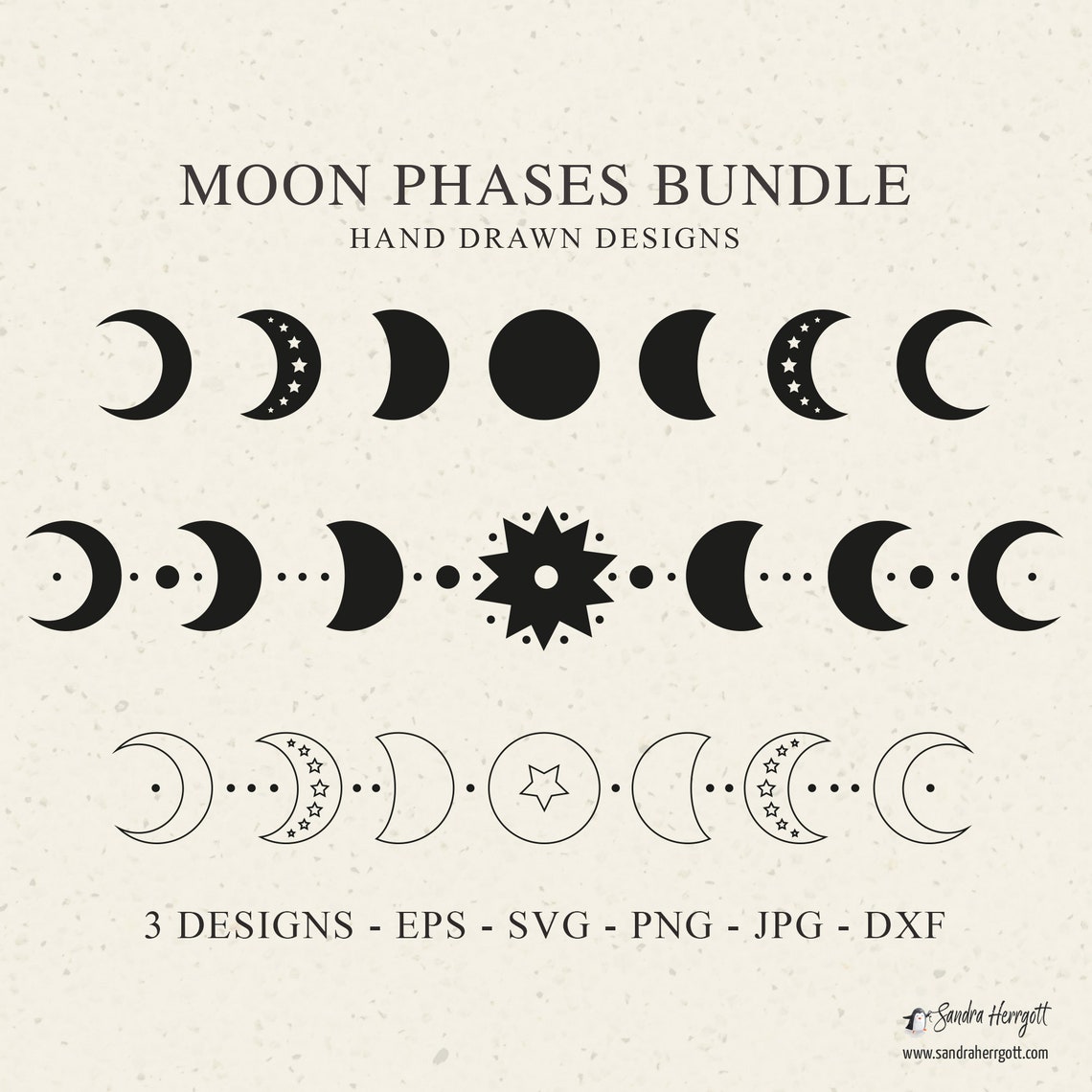 Moon Phase Plotter File Svg Dxf Eps Png Jpg Celestial Cricut - Etsy ...