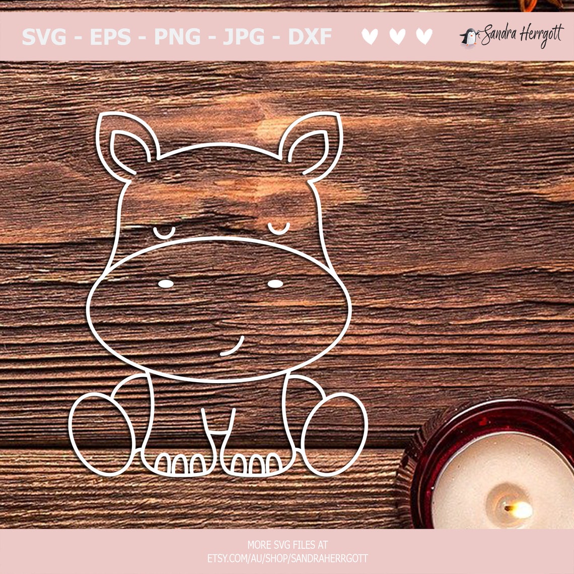 Jungle Animal Plotter File SVG DXF Png Eps Safari Set Cute - Etsy