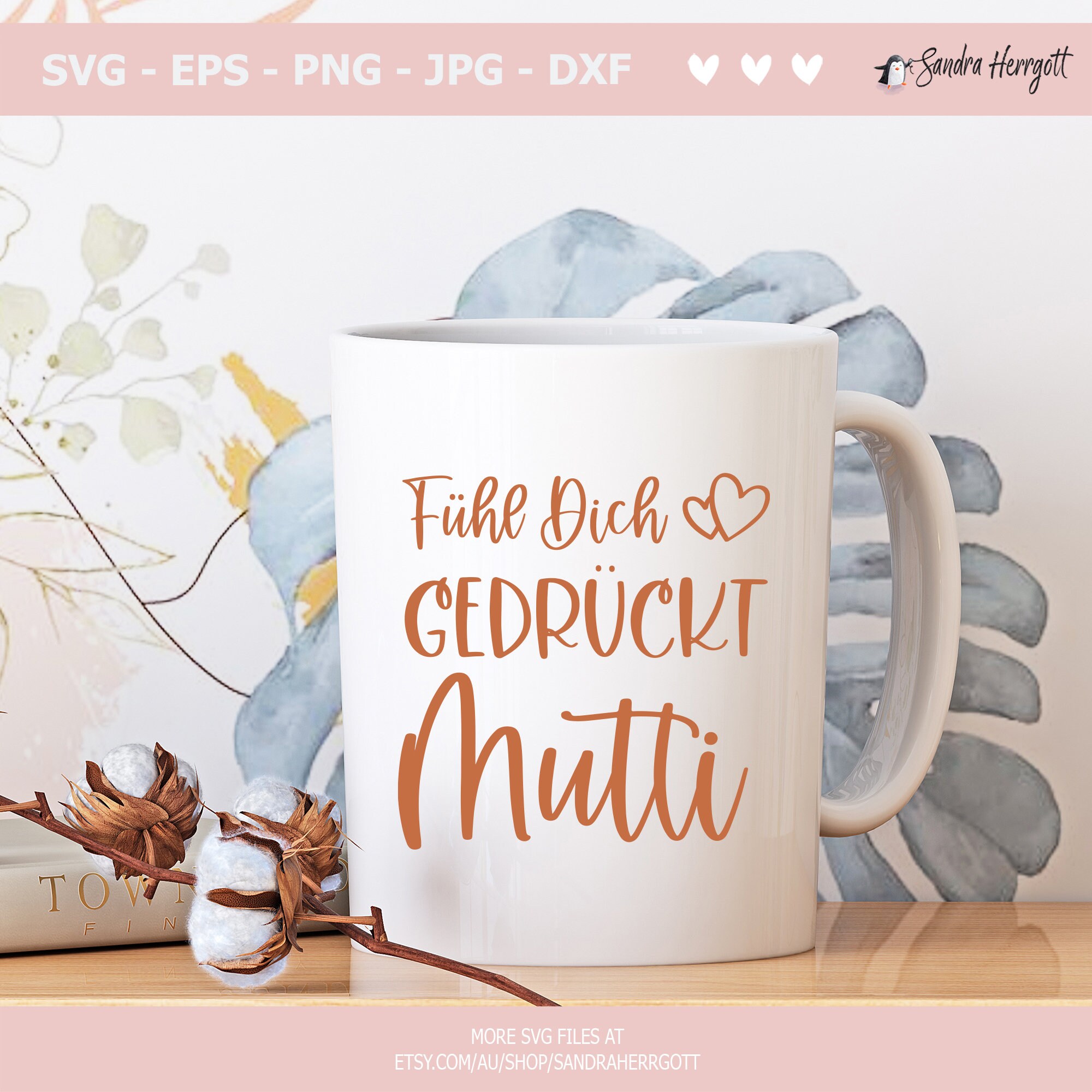 Mutti Plotterdatei SVG DXF Eps Png Jpg Ich liebe meine Mutti - Etsy Schweiz