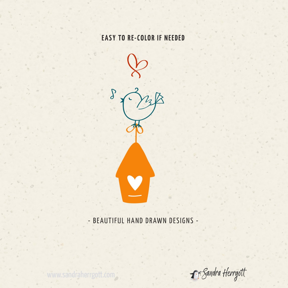 Little Bird Plotter File SVG DXF PNG Flower Tree Heart Spring - Etsy