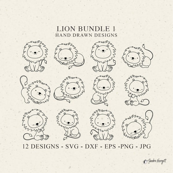 Baby Lion - Etsy