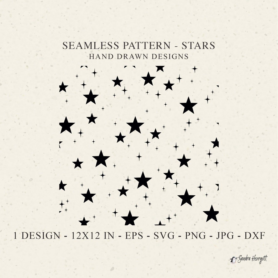 Plotterdatei Sterne Design Dxf Png Eps Jpg Celestial Cricut ...