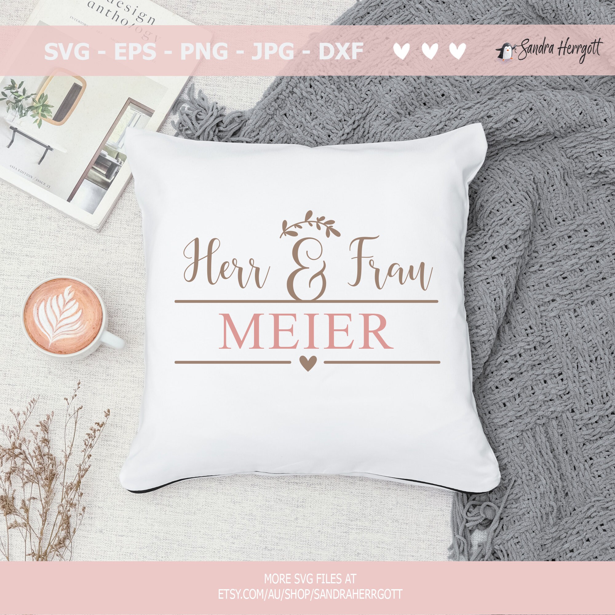 German Herr & Frau Plotter File Svg Dxf Eps Png Jpg Split - Etsy