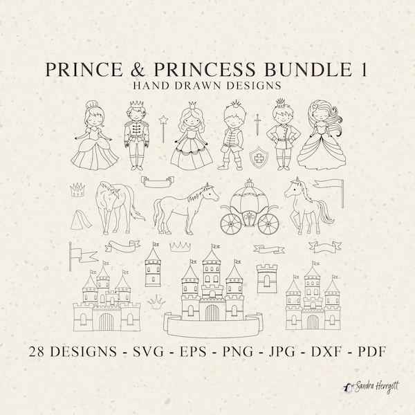 Princess Bride Clip Art Silhouette - Etsy