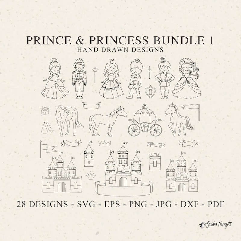 Princess Bride Clip Art Silhouette - Etsy