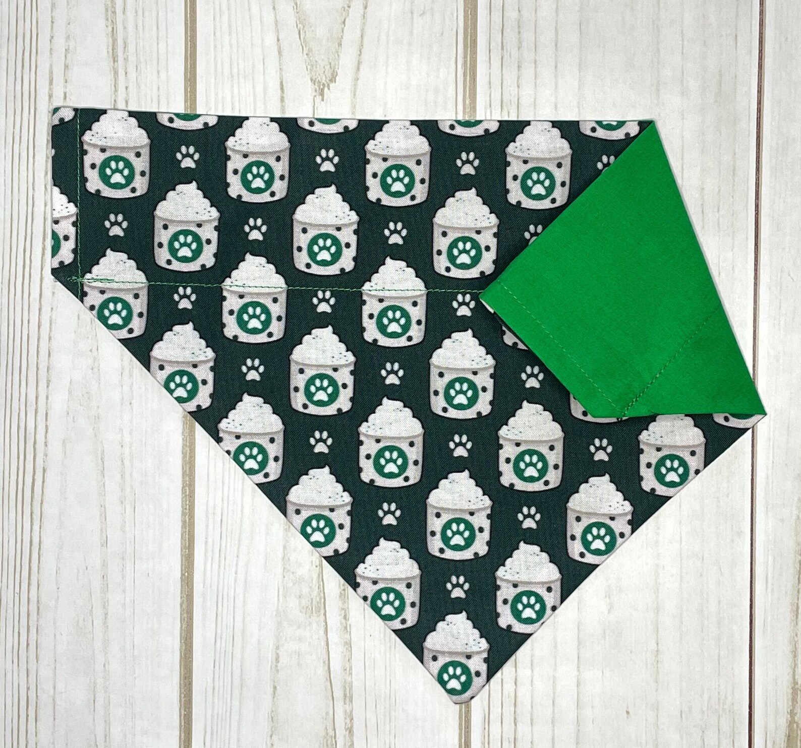 Pup Cup Dog Bandana, Puppacino Dog Bandana, Starbucks Dog Bandana ...