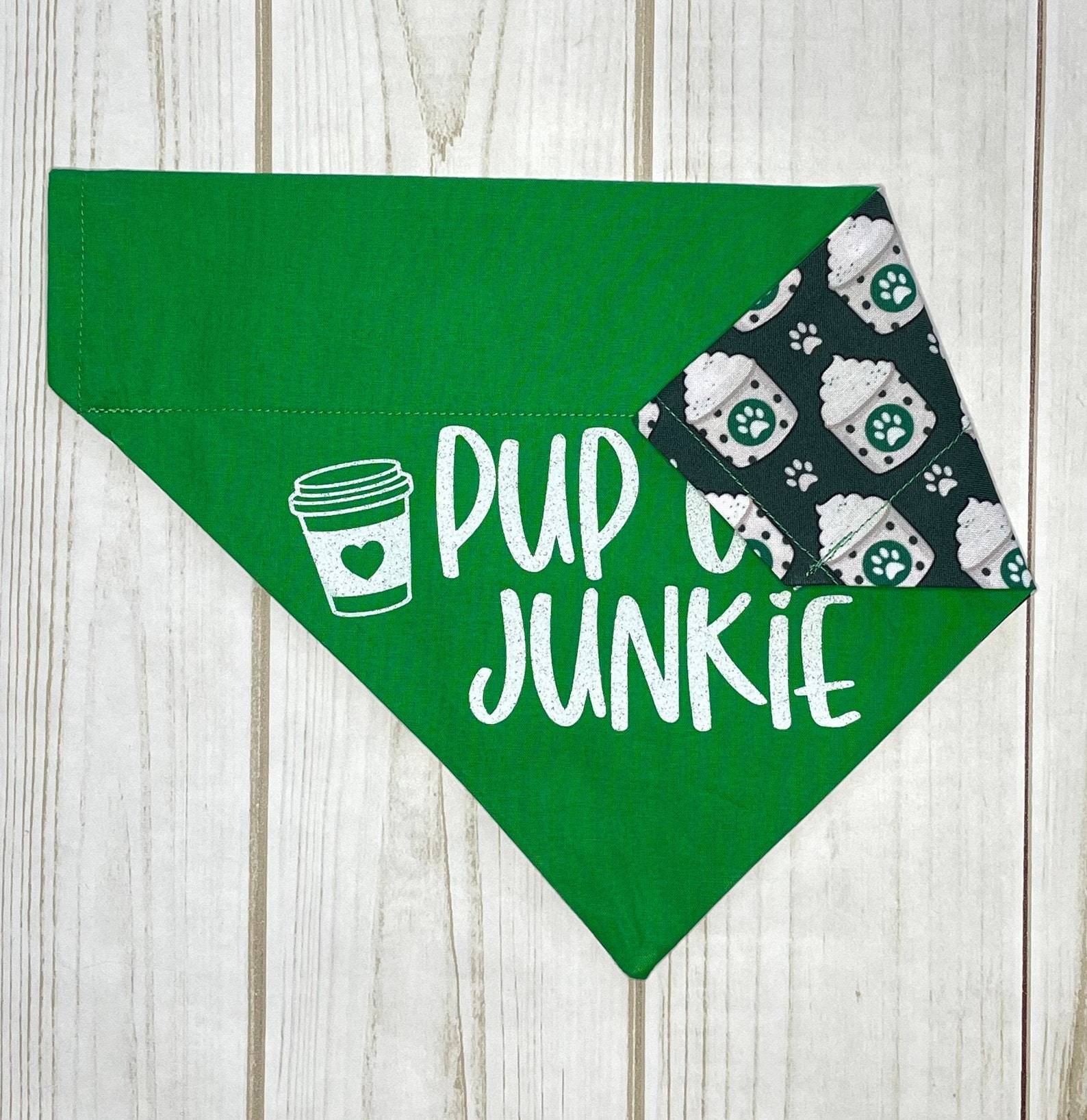 Pup Cup Dog Bandana, Puppacino Dog Bandana, Starbucks Dog Bandana ...