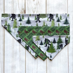 Sasquatch Dog Bandana, Bigfoot Dog Bandana, Funny Dog Bandana, Cute Dog ...