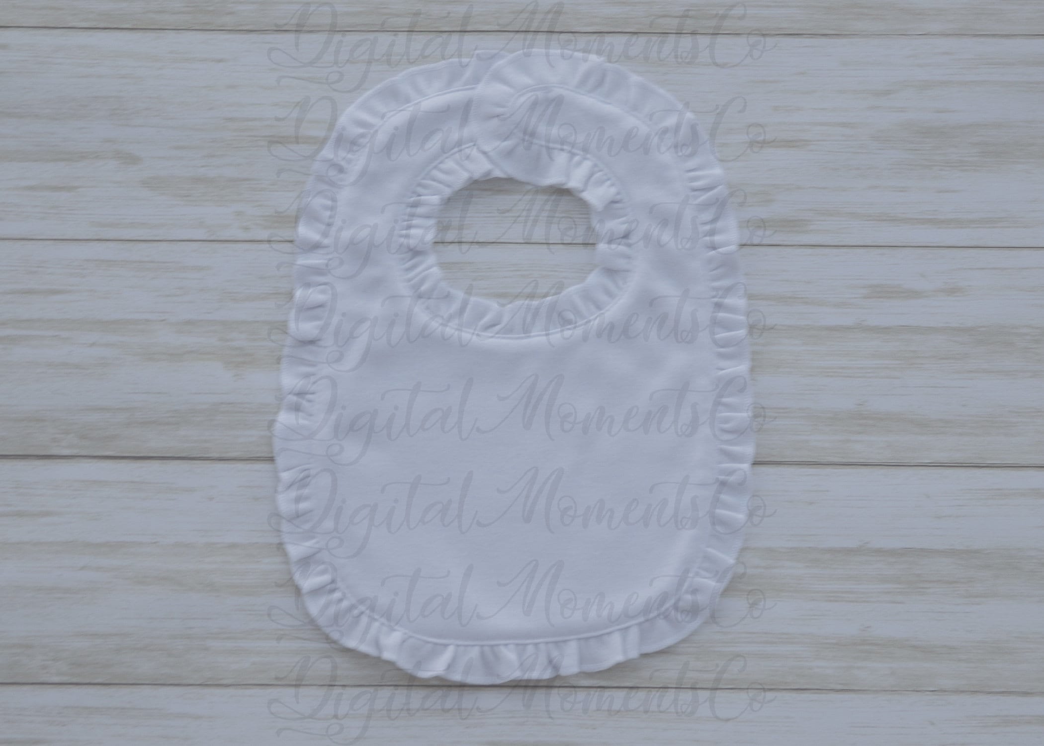ARB Ruffle Bib | Bib Mockup | Ruffle Bib | Baby | White Bib Mockup ...